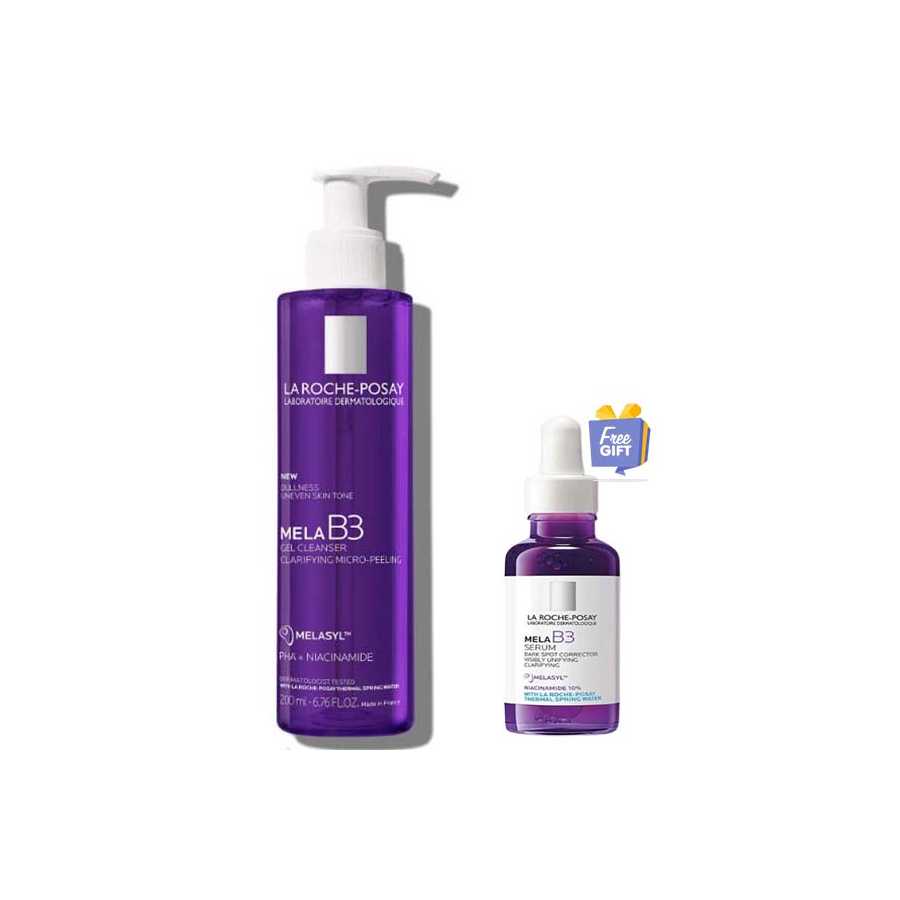 La Roche-Posay Mela B3 Micro-Peeling Cleansing Gel 200ML + Get Mela B3 ...