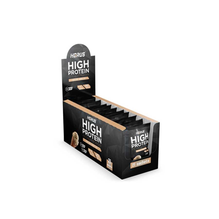 Horus High Protein Ice-Cream Vanilla Flavour 1 Sachet | Sifsaf